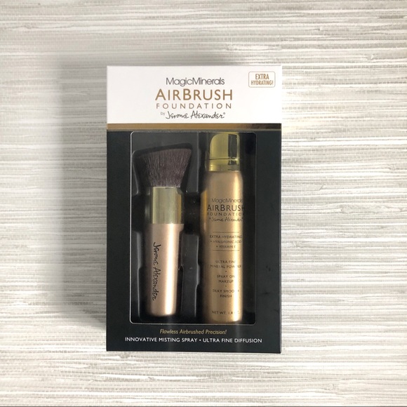 Jerome Alexander | Makeup | Magic Minerals Air Brush Foundation Set Nib ...